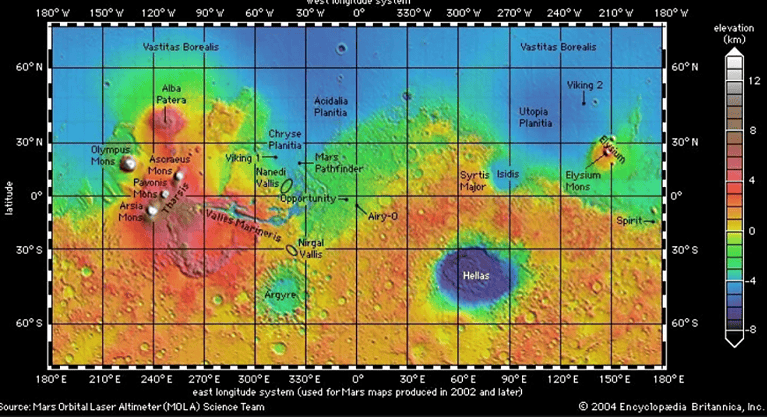 Mars Statistics By Size, Missions and Facts (2025)