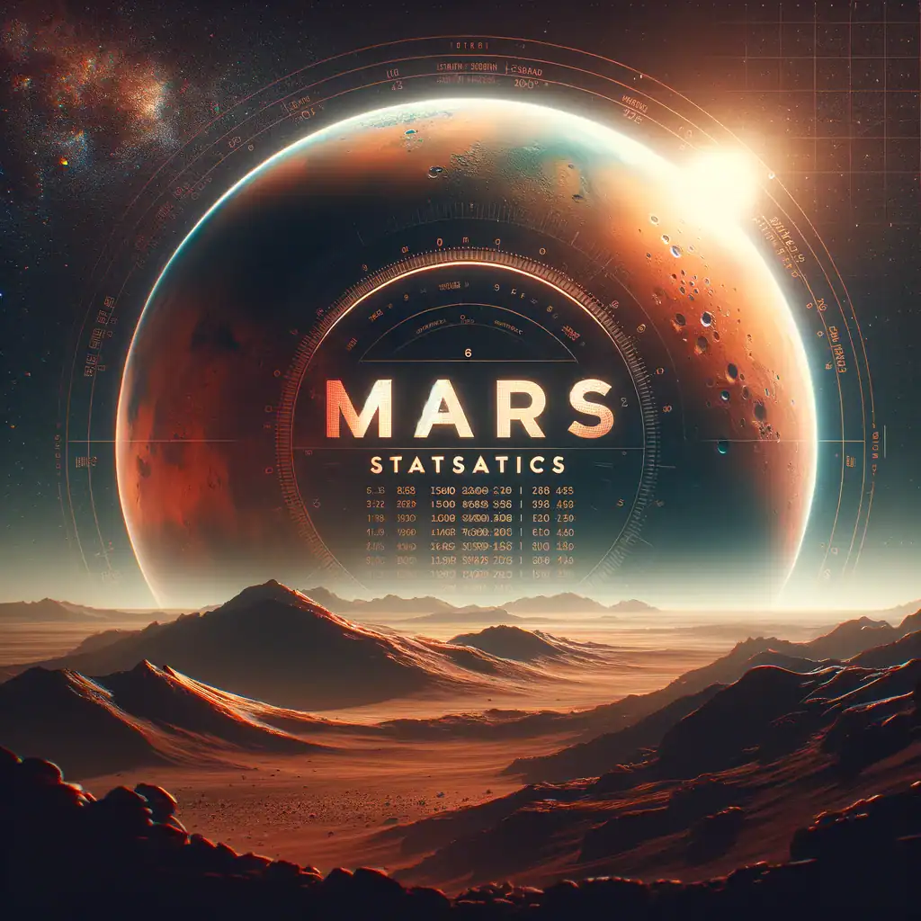 Mars Statistics 2024 By Size, Orbit Duration and Missions
