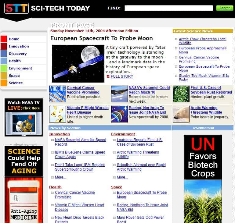 About Us - Sci-Tech Today