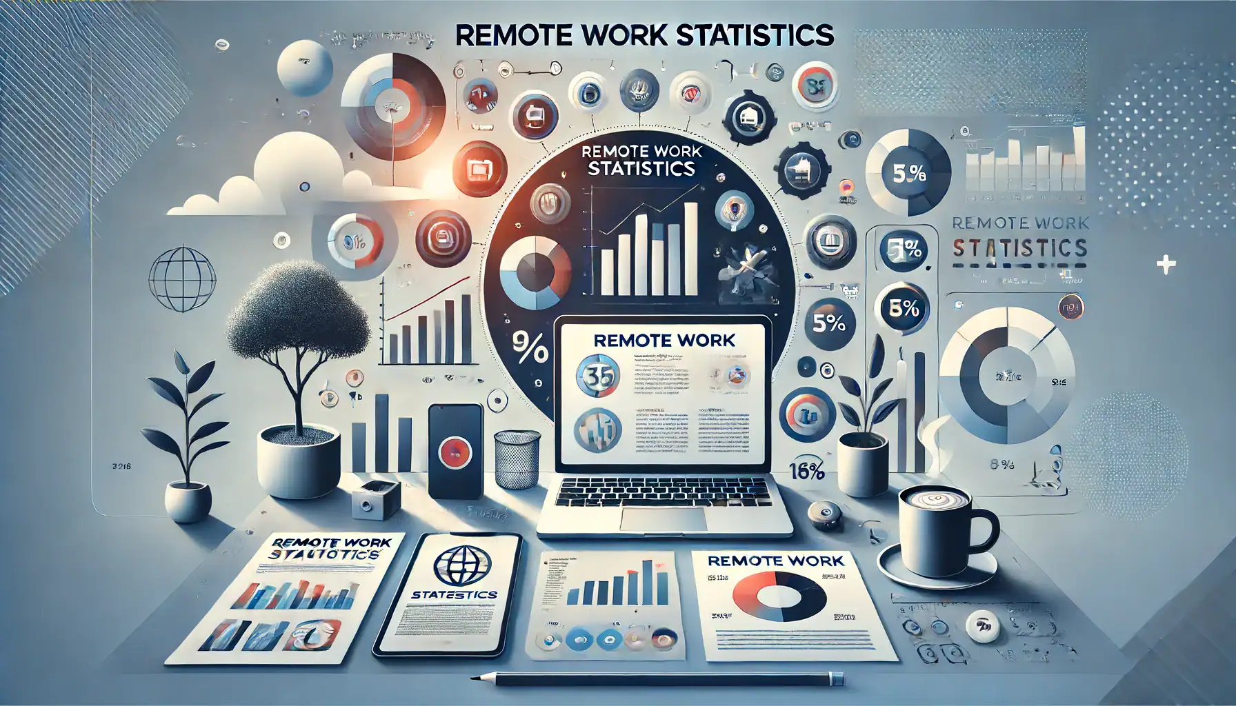 Remote Work Statistics By Work Efficiency and Facts 2024