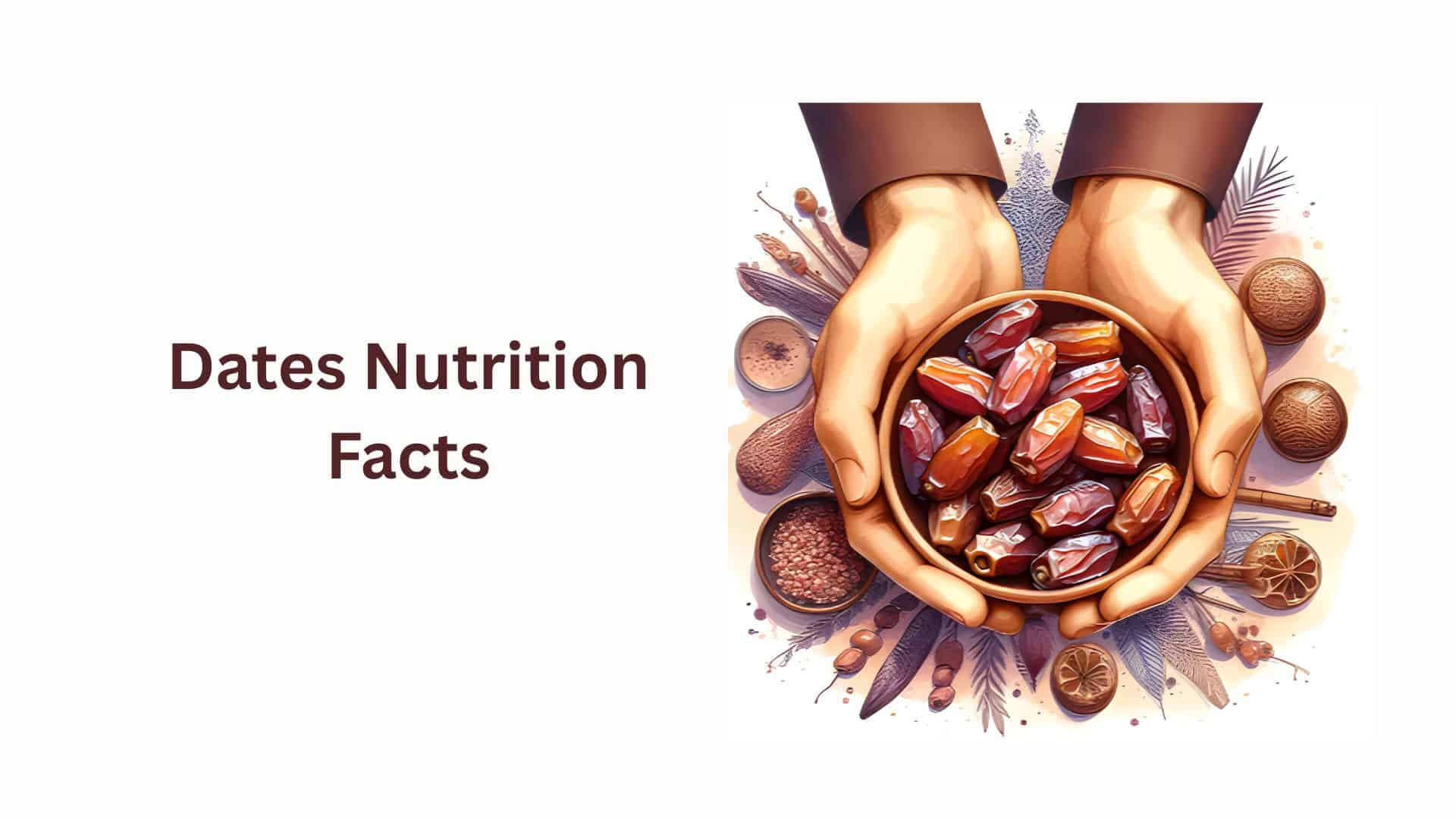 Dates Nutrition Facts, Calories and Health Benefits